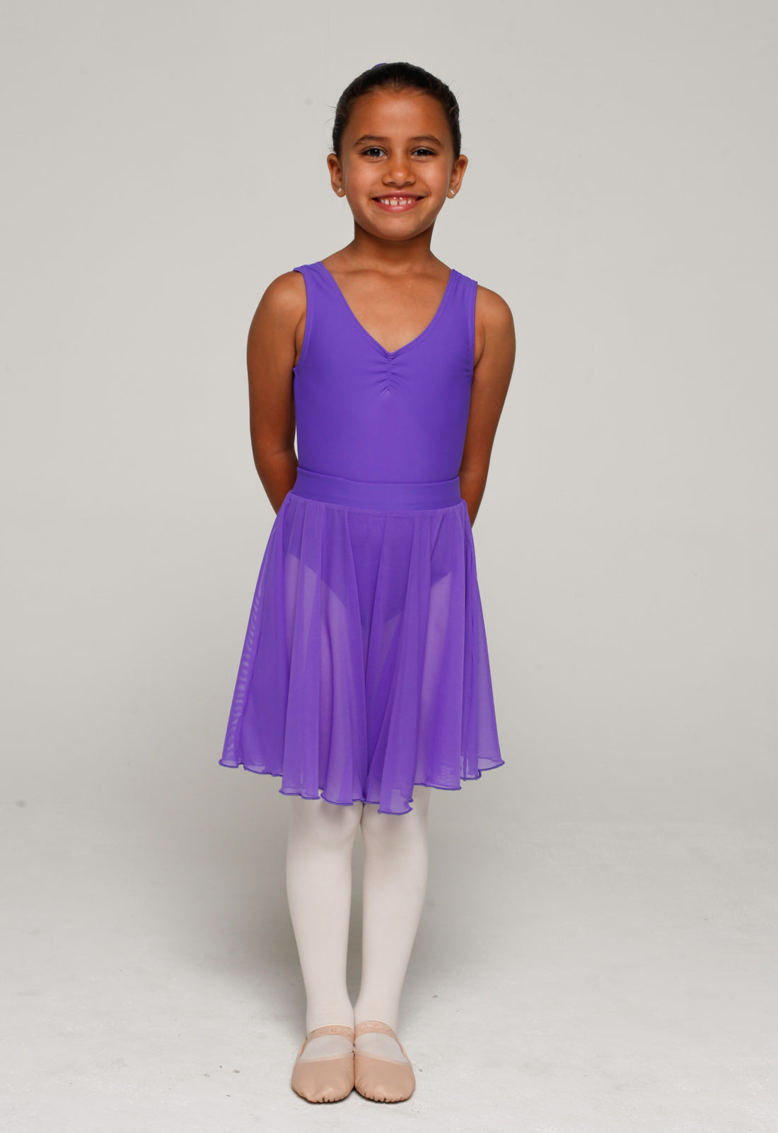 Juliana Mesh Circle Knee Length Ballet Skirt | Total Dance Studio Wear ...